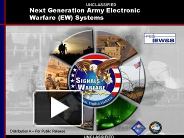 Next Generation Army Electronic Warfare EW Systems presentation | free ...