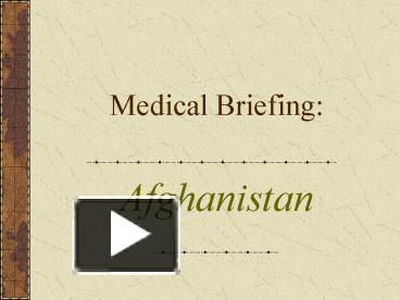 PPT – Medical Briefing: PowerPoint presentation | free to view - id ...