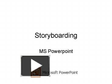 Storyboarding presentation | free to download