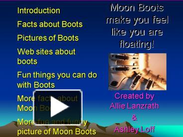 PPT – Facts about Boots PowerPoint presentation | free to view - id ...