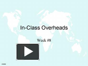 PPT – InClass Overheads PowerPoint presentation | free to view - id ...