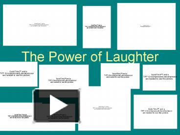 The Power of Laughter presentation | free to view