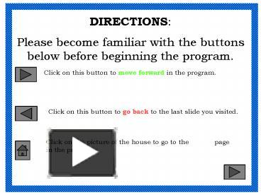 PPT – DIRECTIONS: PowerPoint presentation | free to view - id: 133d7d-ZDE4N