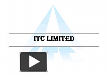ITC Limited presentation | free to view