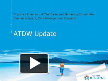 ATDW Update presentation | free to download