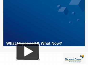 PPT – What Happened PowerPoint presentation | free to view - id: 134f9c ...