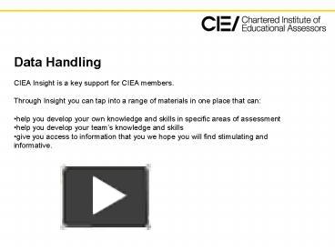PPT – CEA Assessment Tool PowerPoint presentation | free to view - id ...