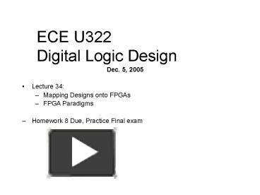 PPT – Programmable Logic Technologies PowerPoint presentation | free to ...
