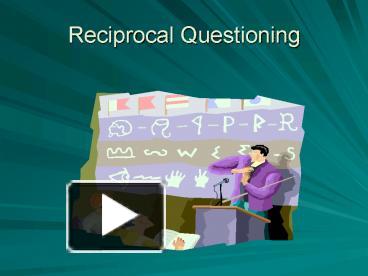 Reciprocal Questioning presentation | free to view