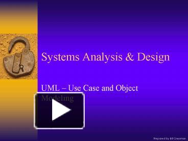 Systems Analysis presentation | free to view