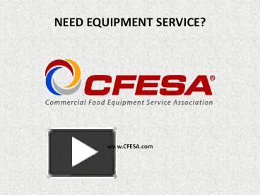 About CFESA presentation | free to view