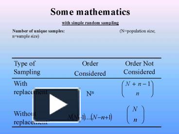 PPT – Some mathematics PowerPoint presentation | free to view - id ...