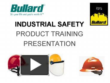 INDUSTRIAL SAFETY presentation | free to view