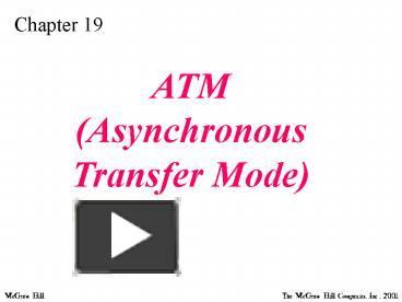 PPT – ATM PowerPoint presentation | free to view - id: 1397d9-MjI0M
