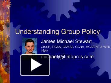 PPT – Understanding Group Policy PowerPoint presentation | free to ...