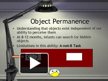 Object Permanence presentation | free to view