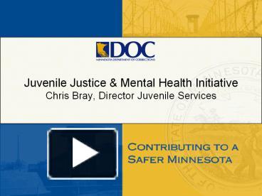 Juvenile Justice presentation | free to view