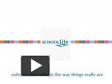 What is School Life presentation | free to view