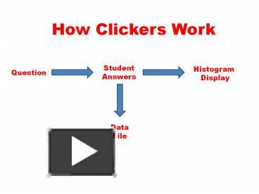 PPT – How Clickers Work PowerPoint presentation | free to download - id ...