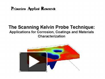 The Scanning Kelvin Probe Technique: Applications for Corrosion ...