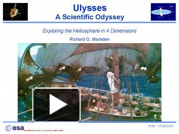 PPT – Ulysses A Scientific Odyssey PowerPoint presentation | free to ...