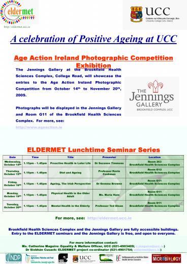 http:eldermet.ucc.ie presentation | free to view