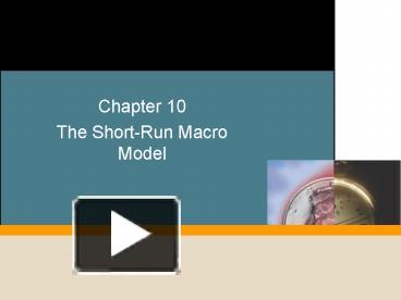 PPT – The ShortRun Macro Model PowerPoint presentation | free to view ...
