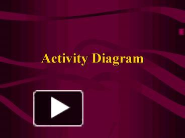 Activity Diagram presentation | free to view