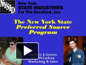 Preferred Sources NYSID presentation | free to view