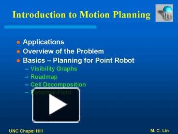 PPT – Introduction to Motion Planning PowerPoint presentation | free to ...
