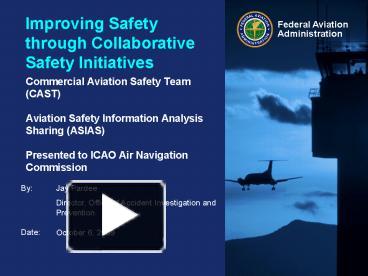 Commercial Aviation Safety Team CAST Aviation Safety Information ...