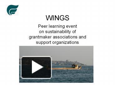 PPT – WINGS PowerPoint presentation | free to view - id: 140e31-MTE4N