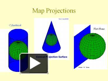 Map Projections presentation | free to view