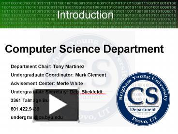 PPT – Computer Science Department PowerPoint presentation | free to ...