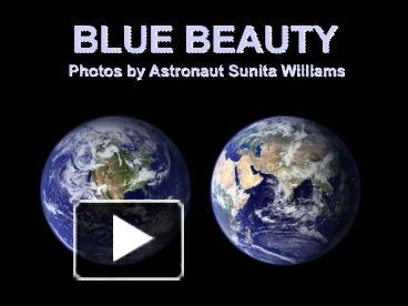 BLUE BEAUTY presentation | free to view