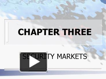 PPT – CHAPTER THREE PowerPoint presentation | free to download - id ...