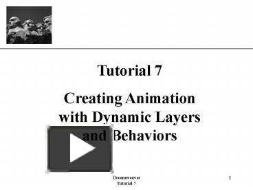 PPT – Dreamweaver PowerPoint presentation | free to view - id: 14337a-NDg3M