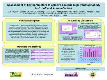 Materials and Methods presentation | free to view