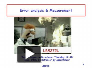 PPT – Error analysis PowerPoint presentation | free to view - id ...
