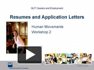 PPT – Resumes and Application Letters PowerPoint presentation | free to ...