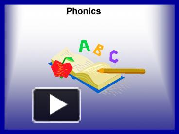 Phonics presentation | free to view