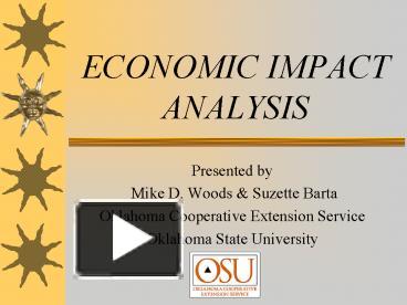 PPT – ECONOMIC IMPACT ANALYSIS PowerPoint presentation | free to view ...