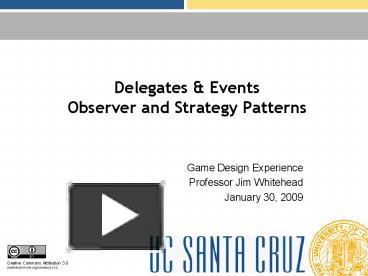 Delegates presentation | free to view