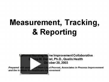 PPT – Measurement, Tracking, PowerPoint presentation | free to view ...
