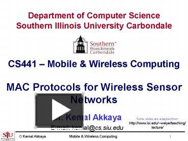 PPT – Department of Computer Science PowerPoint presentation | free to ...