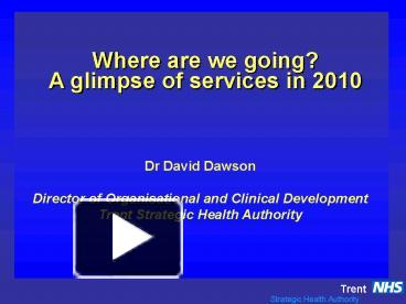 PPT – Trent SHA Standard Powerpoint Template PowerPoint presentation ...