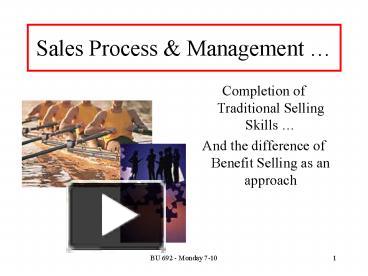 PPT – Sales Process PowerPoint presentation | free to view - id: 146b9e ...