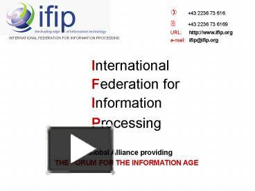 PPT – International PowerPoint presentation | free to view - id: 14701c ...