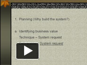 PPT – System Development Life Cycle PowerPoint presentation | free to ...