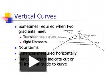 PPT – Vertical Curves PowerPoint presentation | free to view - id ...